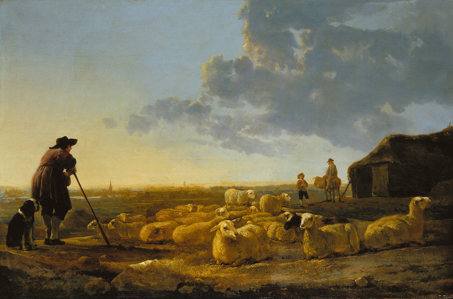 7 best shepherd paintings - by Helen Castle