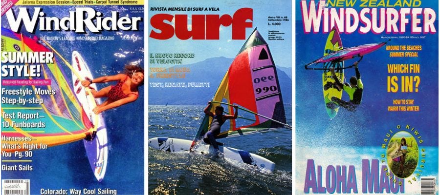 The History of Windsurfing - by Tobias Bruns