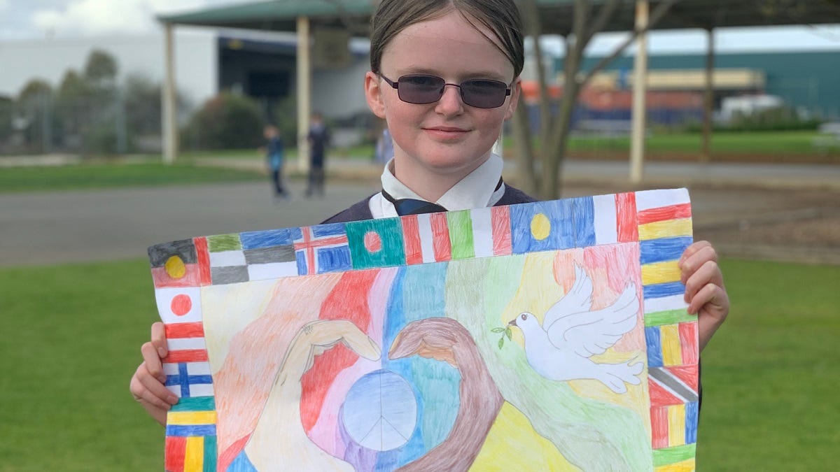 Murray Bridge students win awards in Lions International Peace Poster ...