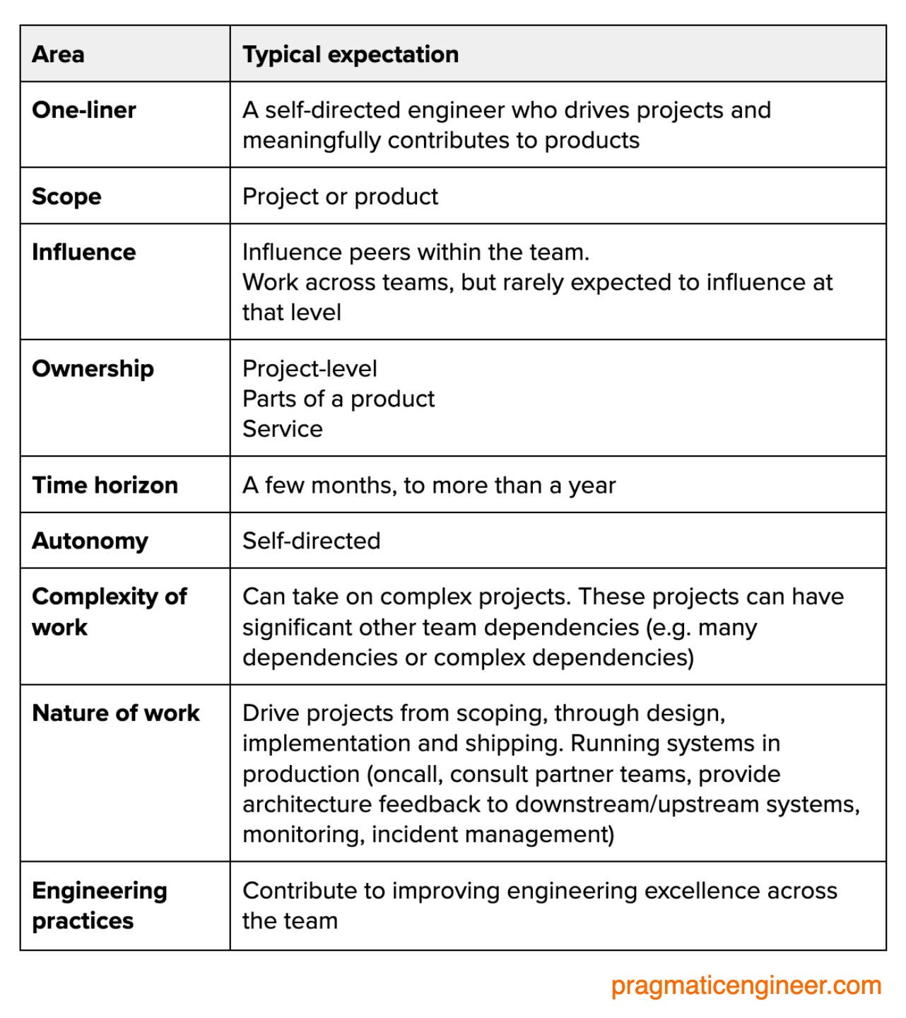 What is a Senior Software Engineer in Big Tech?