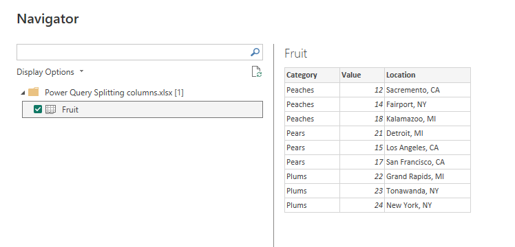 How To Use Power BI - Power Query Editor: Splitting Columns