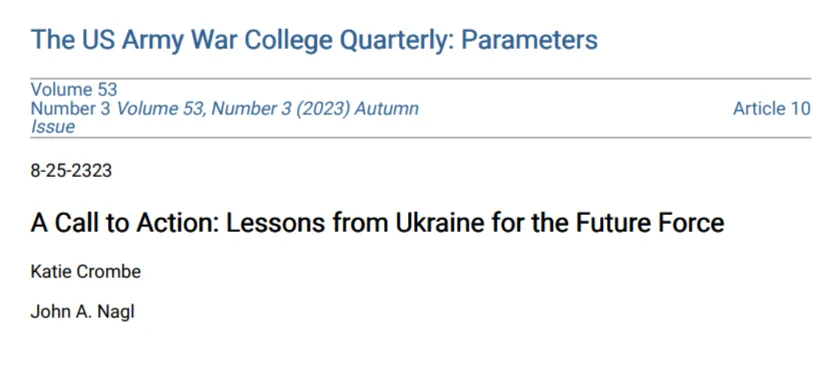 Army War College Report Predicts Mass Casualties in Near-Peer Fight ...