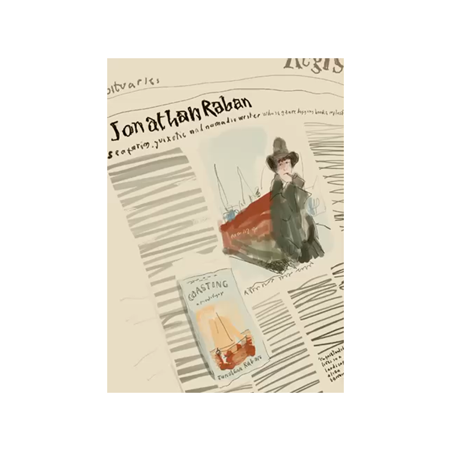 RIP Jonathan Raban - by John-Paul Flintoff