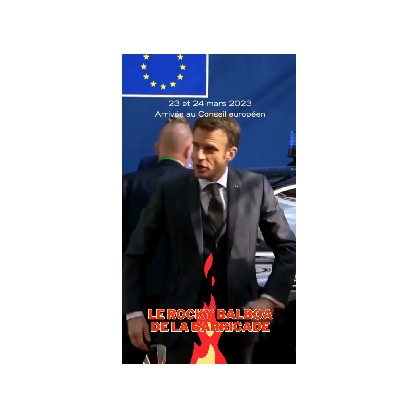 (Vidéo) Emmanuel Macron : le Rocky Balboa de la barricade et de la ...