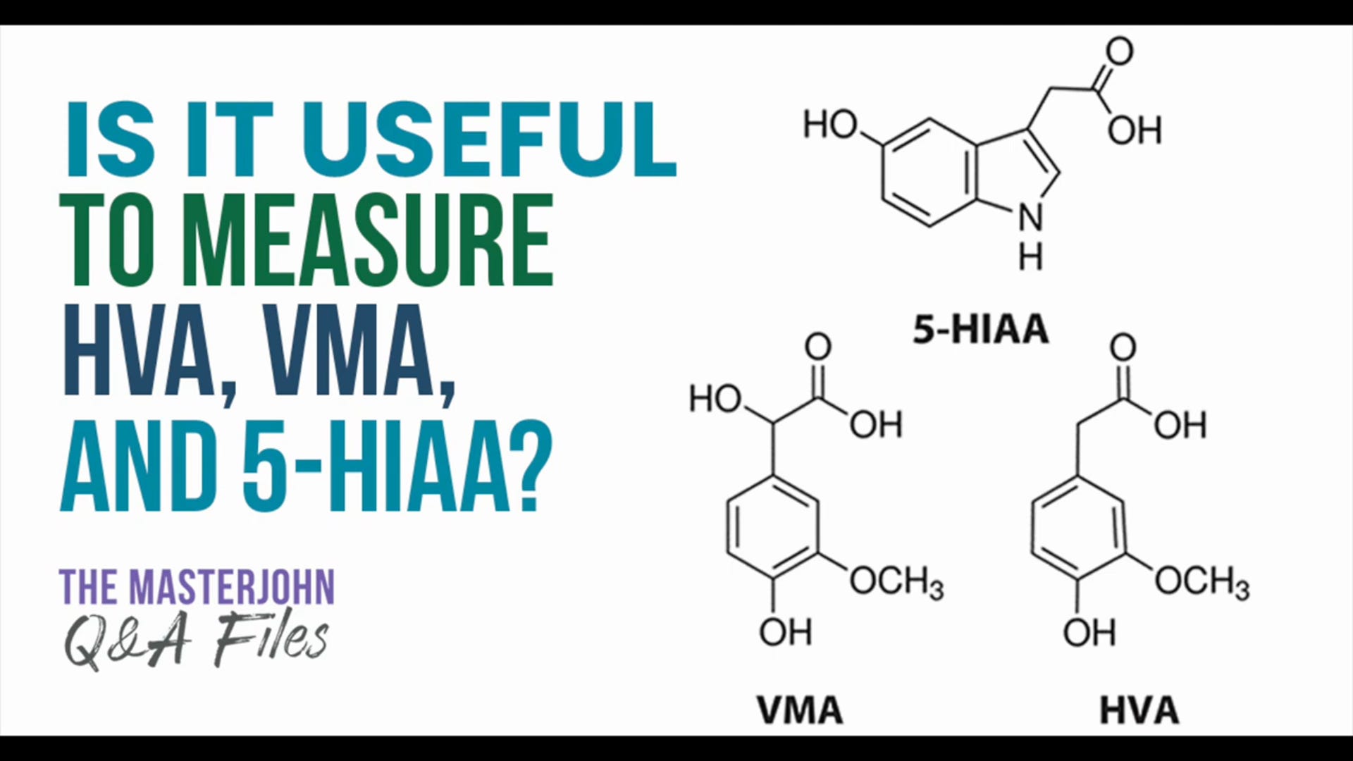 261: Is it useful to measure HVA, VMA, and 5-HIAA?