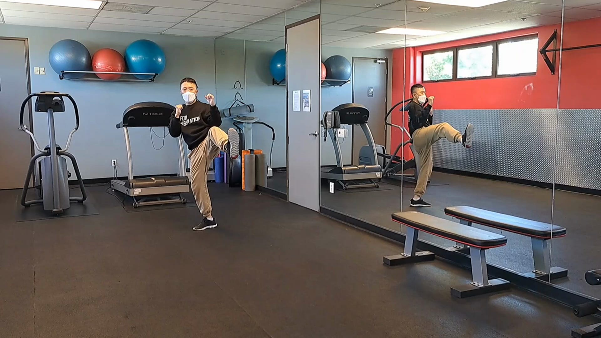 Balancing Teep - by Sam - Liberation Martial Artist 🥊