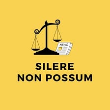 Silere non possum | Substack