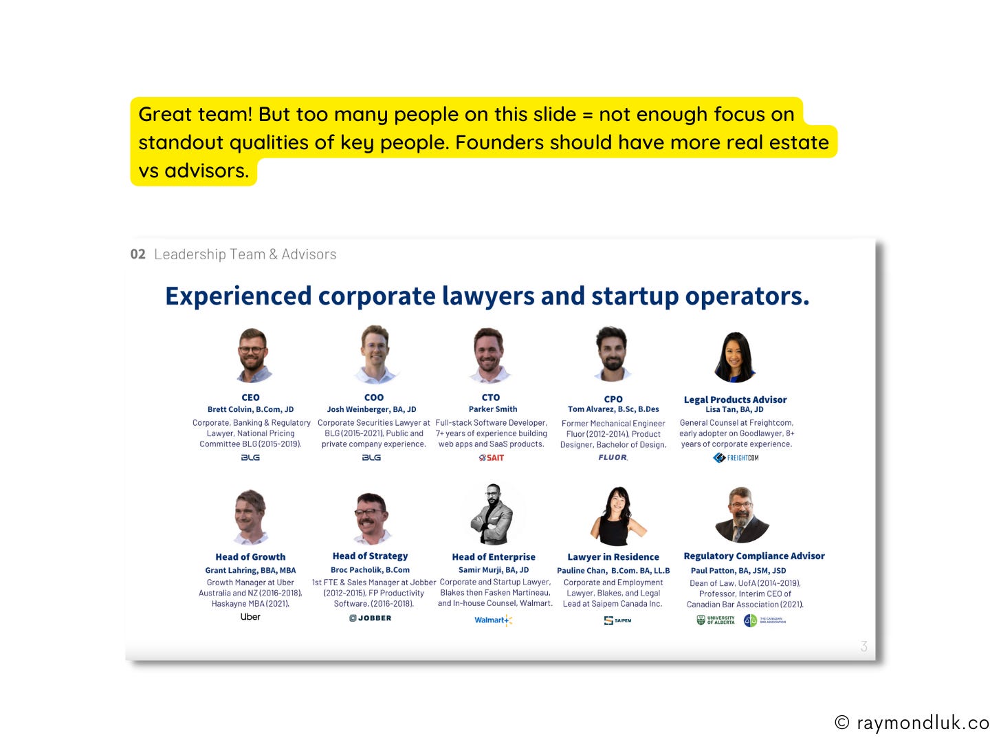 Pitch Teardown: the Goodlawyer Seed Deck - by Raymond Luk