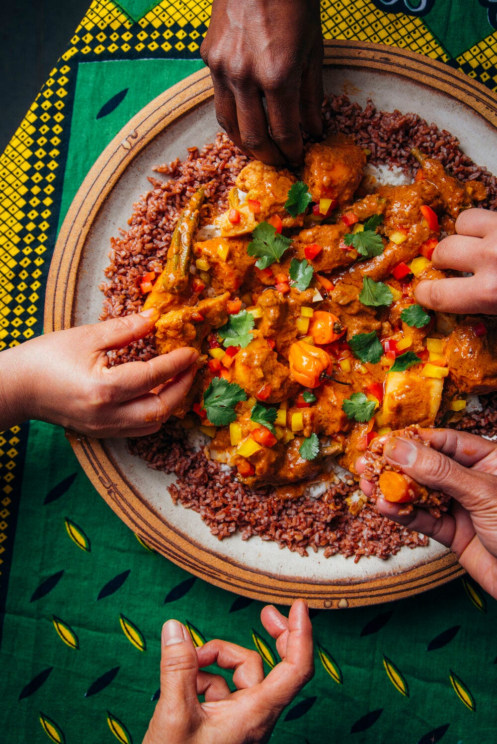 Mafè (Peanut Stew) by Nafy Flatley - by Brian Hogan Stewart