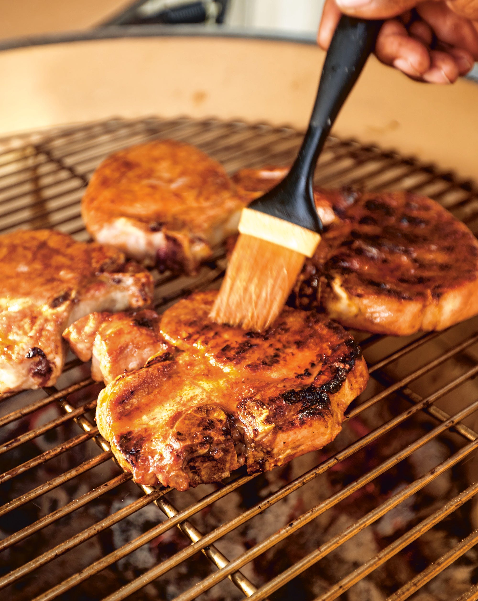 Pork T-Bones by Rodney Scott - by Brian Hogan Stewart