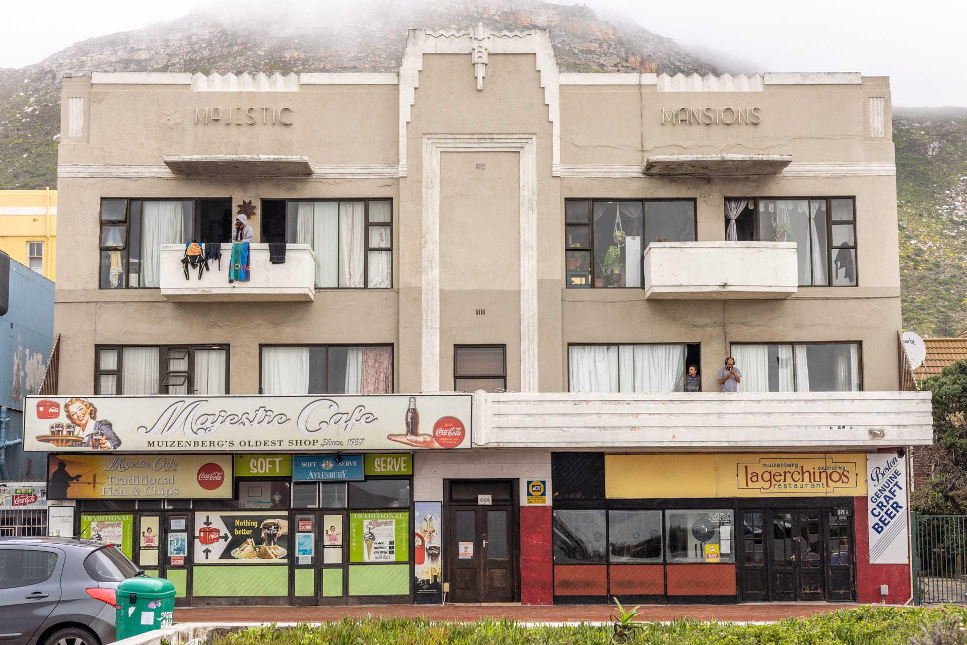 One kilometre of Muizenberg, South Africa - by Anton Crone