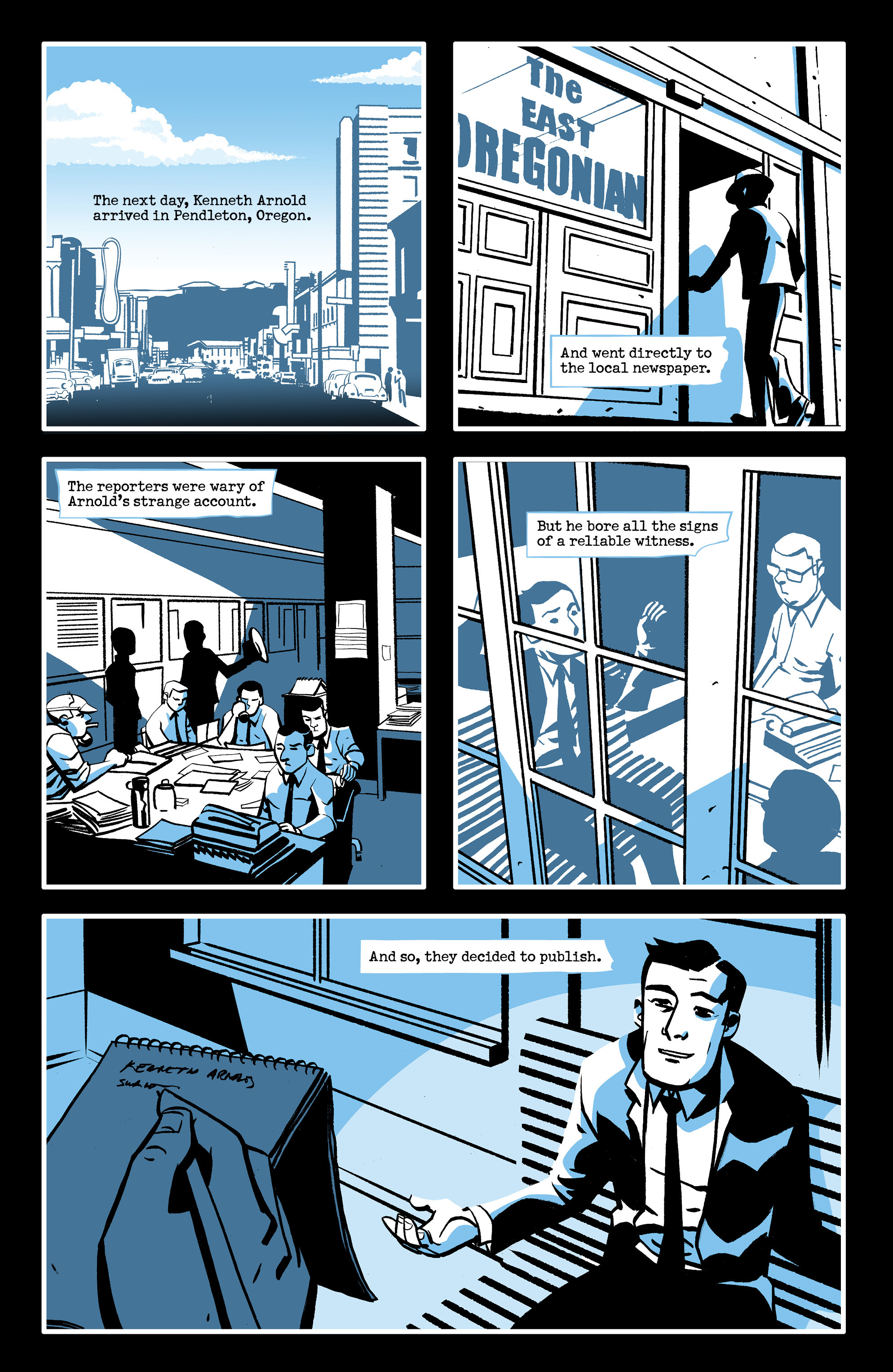 BLUE BOOK: 1947, Chapter 1 - by James Tynion IV