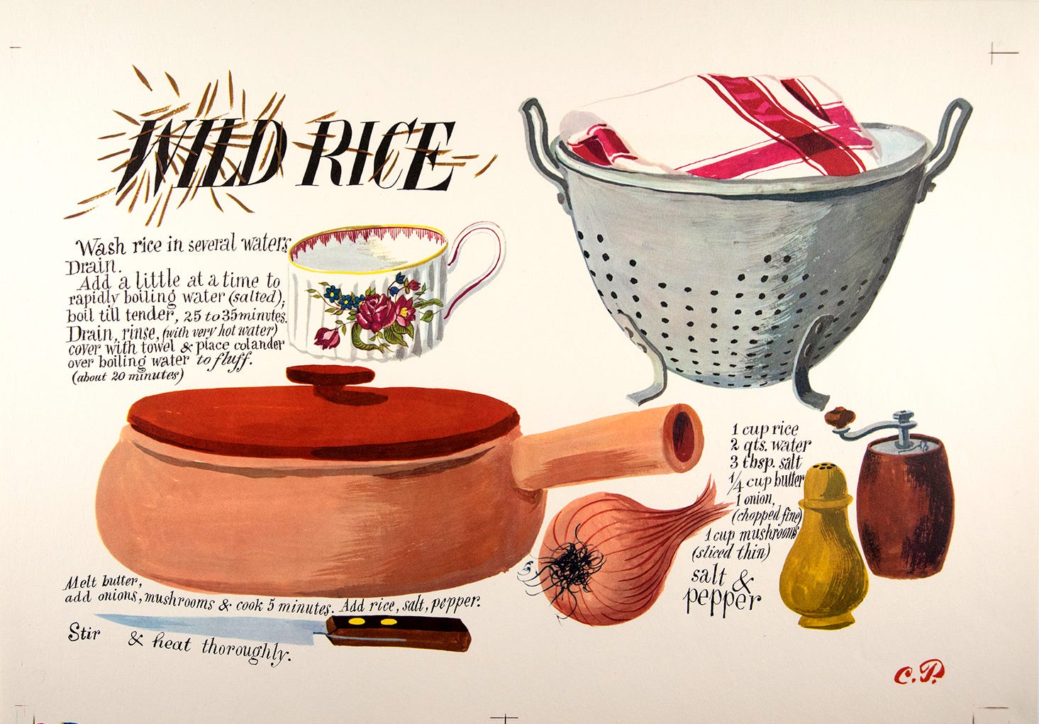 Inside a Legendary Designer's Recipe Sketchbook
