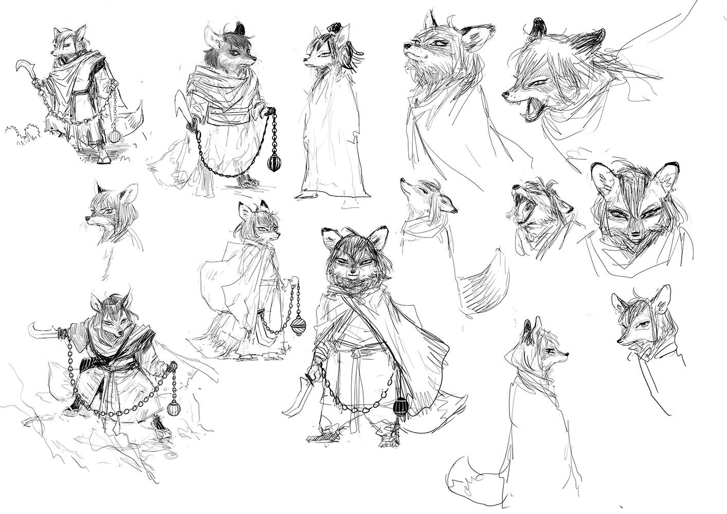 Comics Artopsy #8 - by Niko Henrichon - Exploding Giraffe