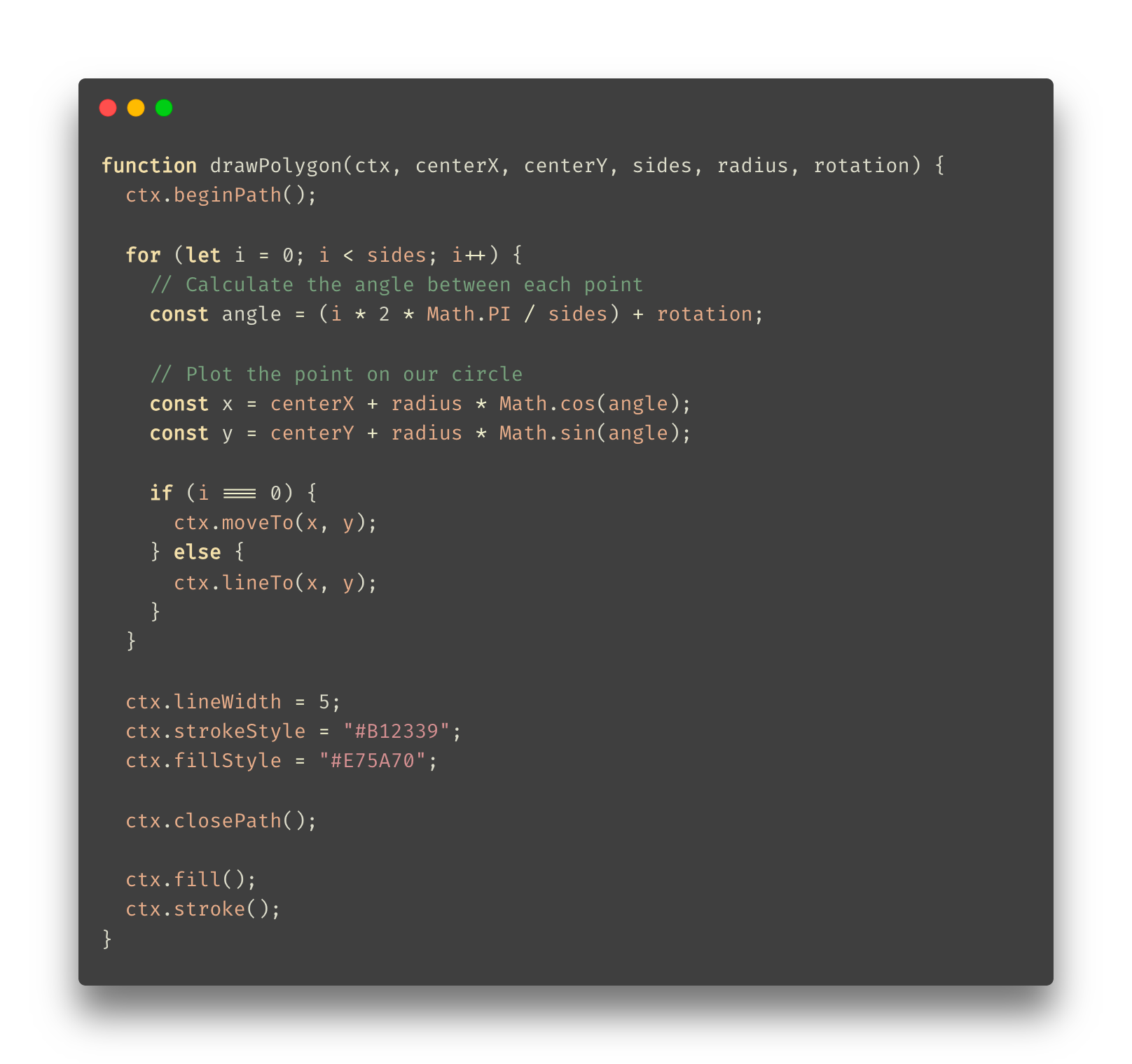Easily Draw Any Polygon! 🏜️ - KIRUPA 🍊
