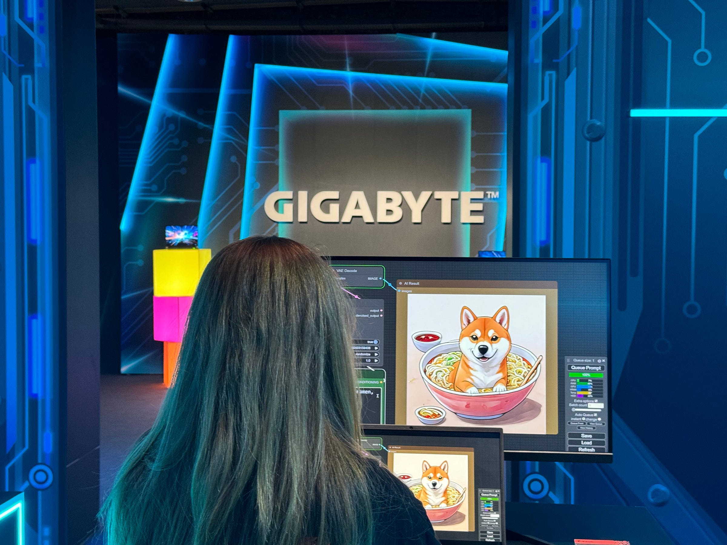 Gigabyte's AI Arcade Computex demo was a glimpse of the future of ...