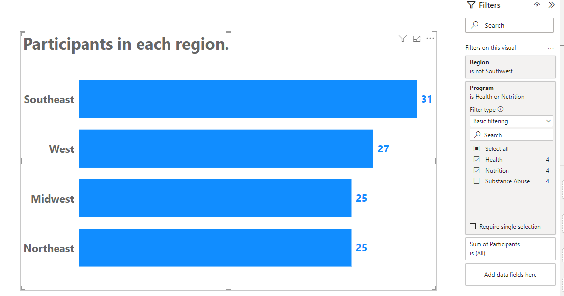 How To Use Power BI - The Filter Pane