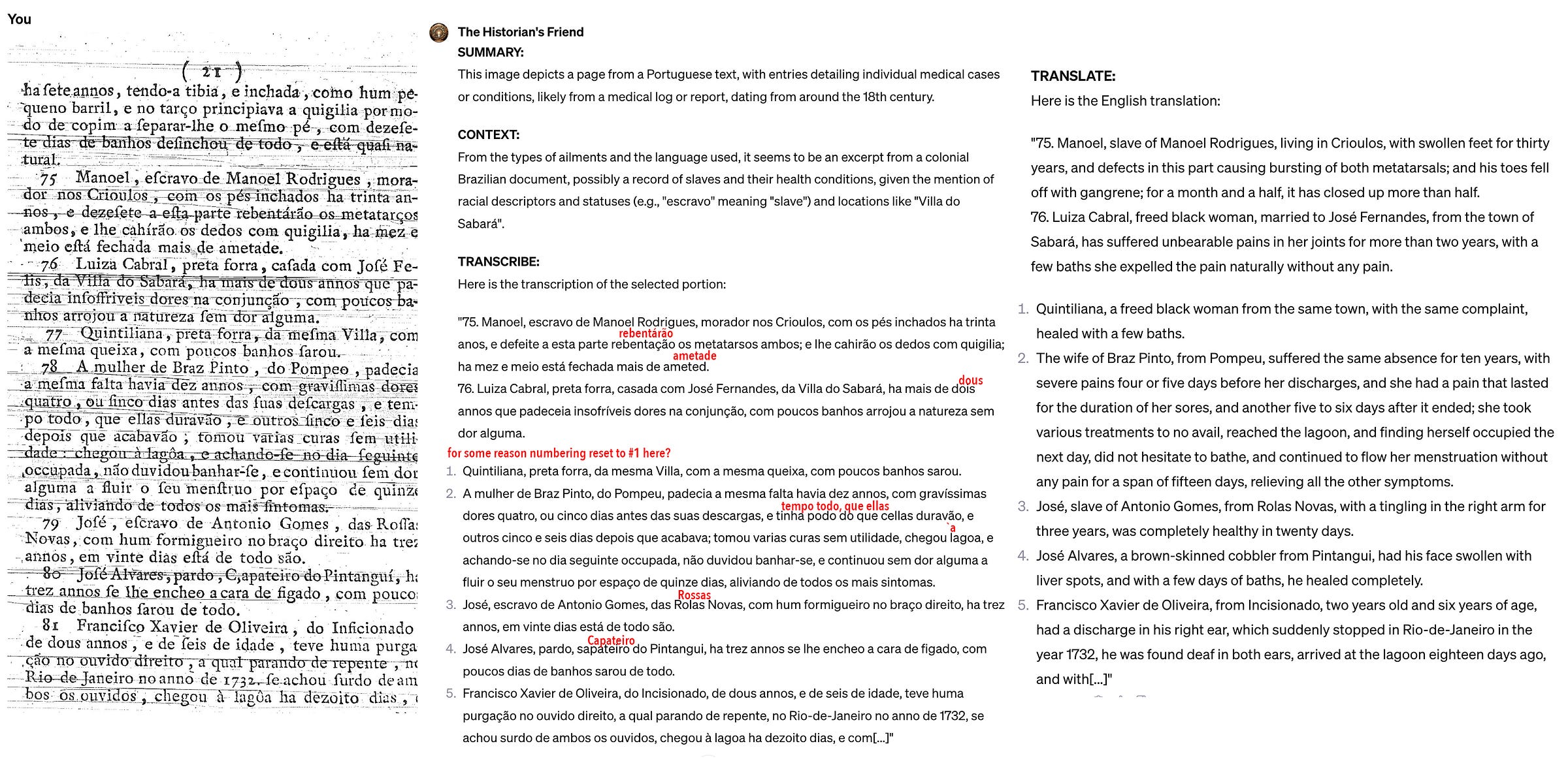 How to use generative AI for historical research