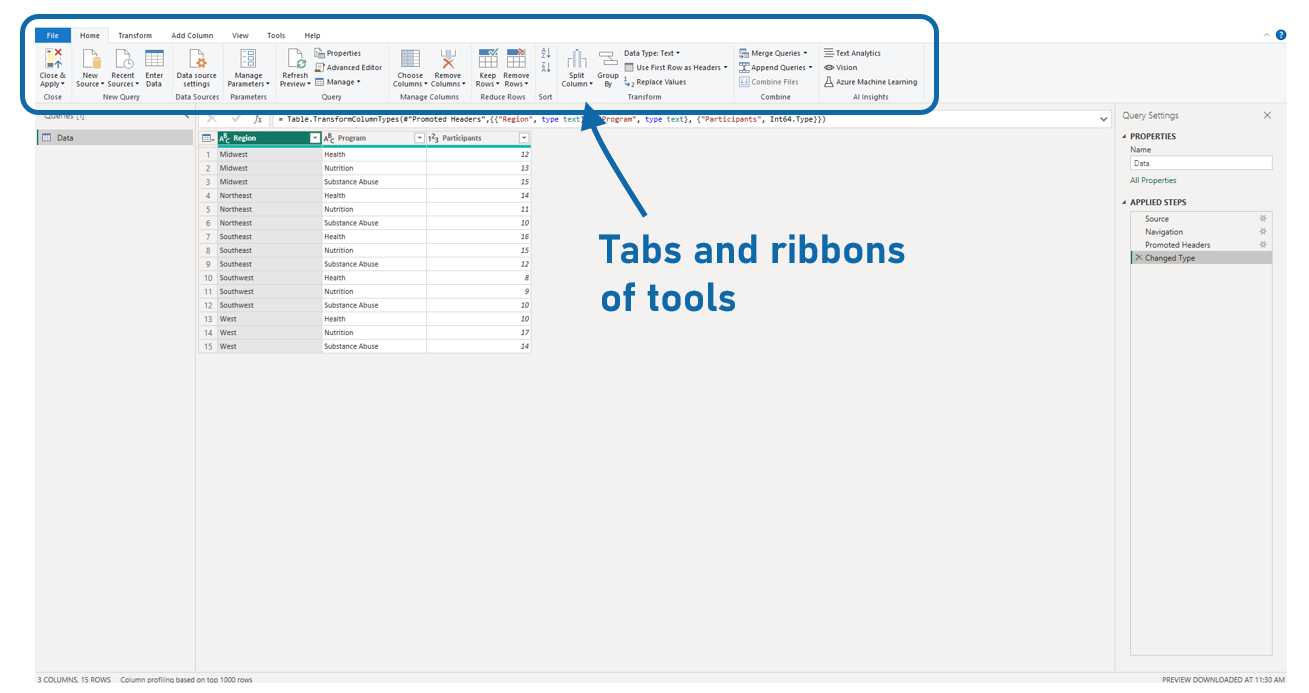 How To Use Power BI: An Introduction to Power Query Editor