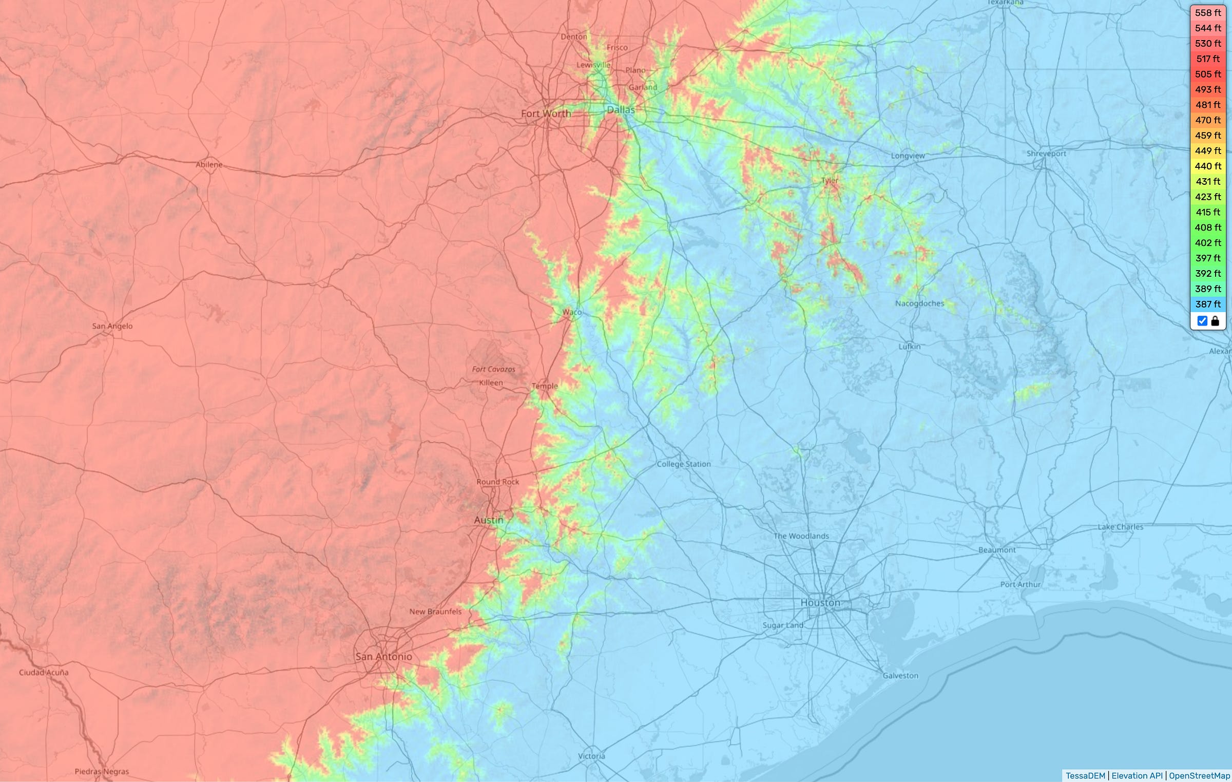 Why Is Texas Mainly a Triangle? - by Tomas Pueyo