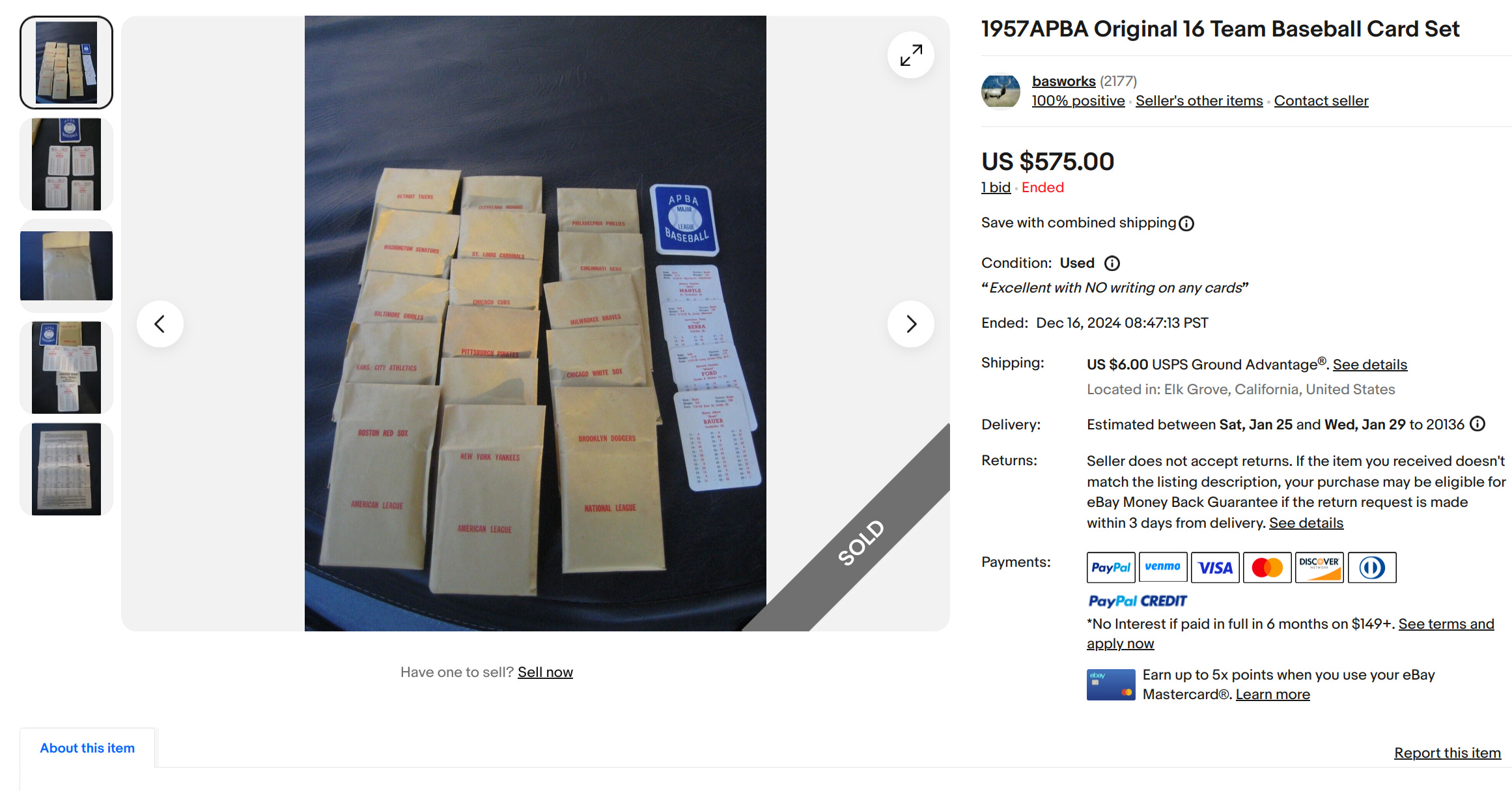 A Brief Guide to APBA Baseball Set Rarities