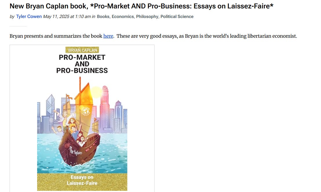 Bet On It | Bryan Caplan | Substack