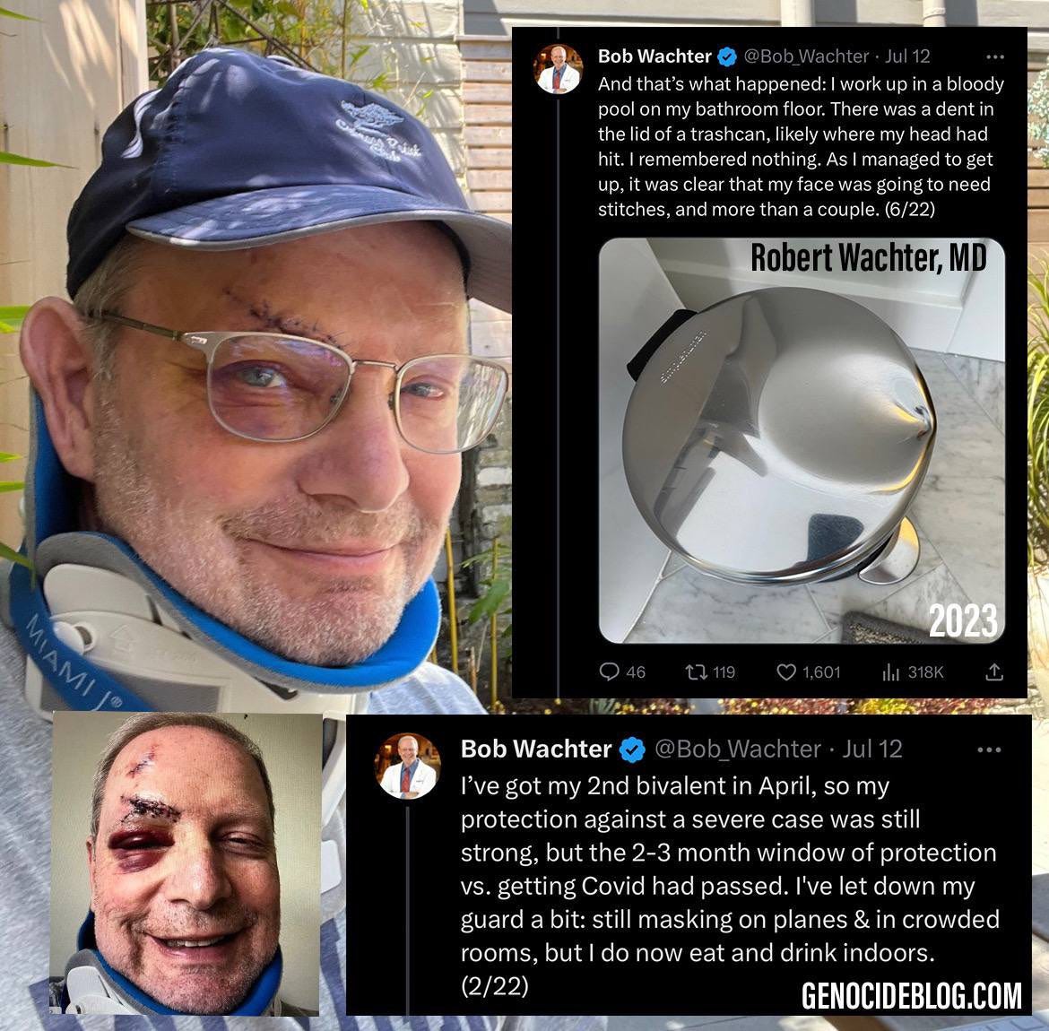 UCSF Chair of Medicine Dr. Bob Wachter (6x COVID-19 Vaccinated ...