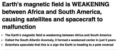 Earth's Magnetic Field is Weakening: What Happens if We Lose It