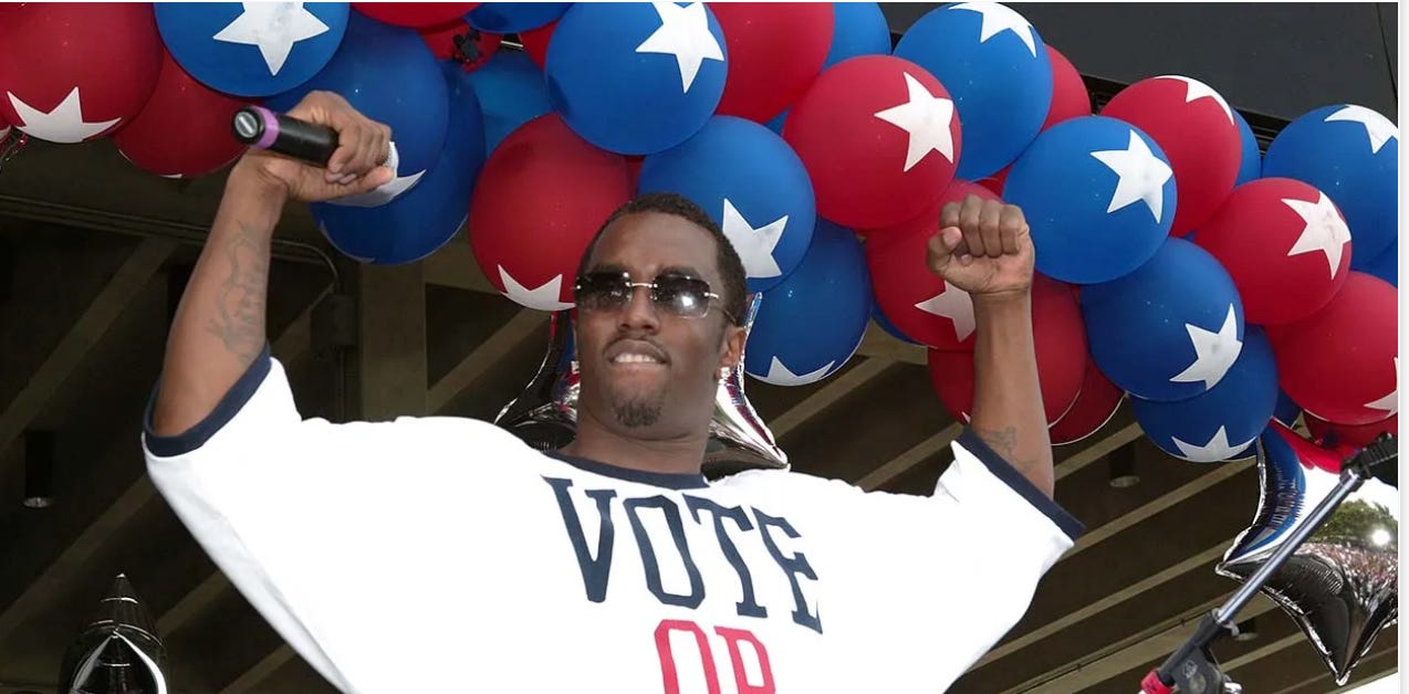 Vote or Die! Diddy's Deep-Rooted Political Connections