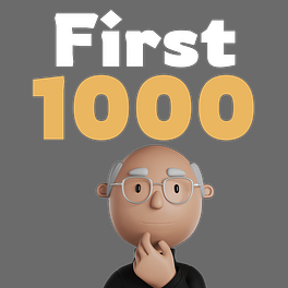 First 1000 | Ali Abouelatta | Substack