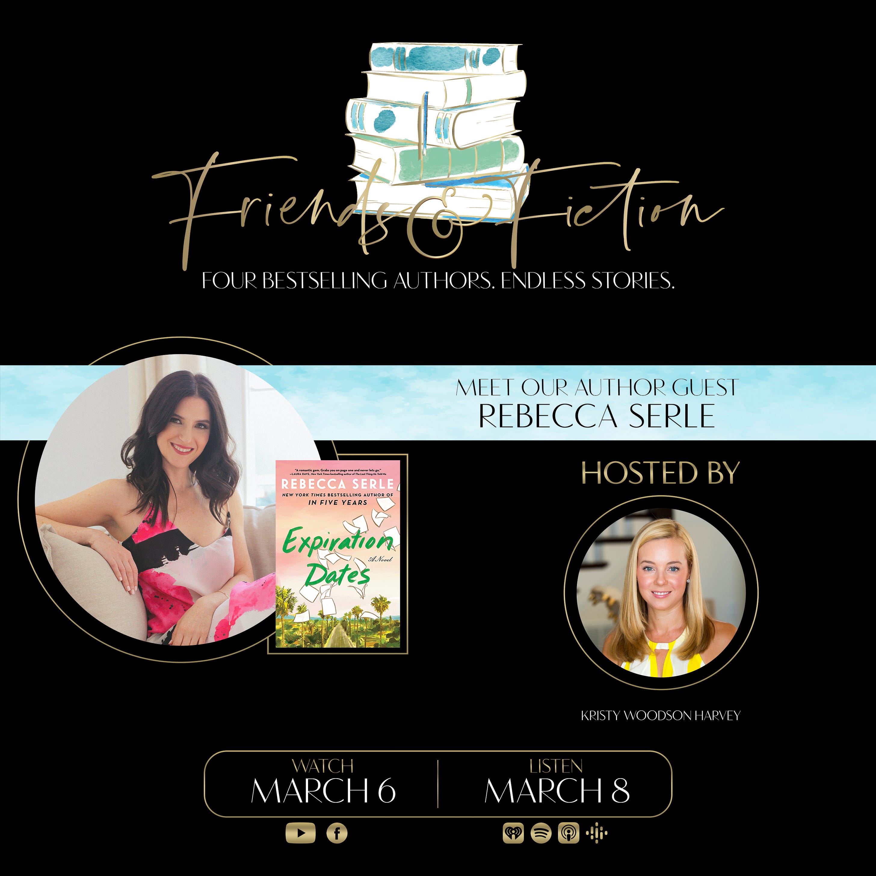 Meet Rebecca Serle TONIGHT! - Friends & Fiction