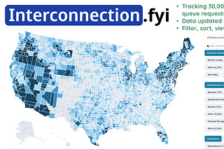 Interconnection.fyi - track interconnection queues in the US | Substack