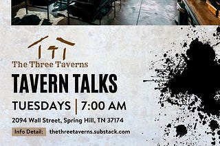 The Three Taverns | Tod Bell | Substack