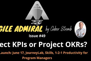 Agile Admiral by Gabor Stramb | Agile Admiral - Gabor Stramb | Substack