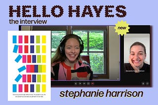 Hello Hayes | Alexandra Hayes Robinson | Substack