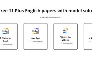 Free 11+/ GCSE English papers | Morgan | Substack