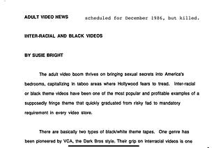 Susie Bright’s Journal | Substack