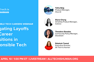 All Tech Is Human's Responsible Tech Careers | Substack