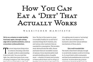 WARKITCHEN | ROCKY | Substack