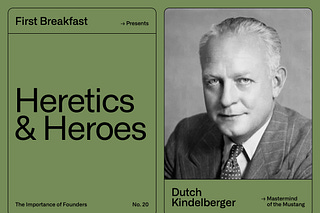 First Breakfast | Shyam Sankar | Substack