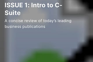 C-Suite | John Jullens & Marc Robinson | Substack