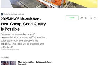 Exponential Industry | David Rogers | Substack