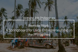 Remote Job Philippines | Substack