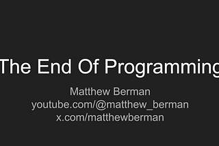 Forward Future | MatthewBerman | Substack