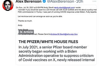 Unreported Truths | Alex Berenson | Substack