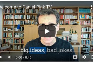 The Pink Report | Daniel Pink | Substack