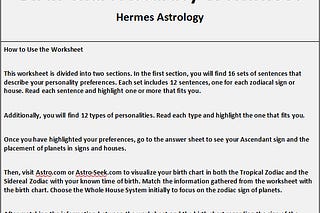Hermes Astrology | Substack
