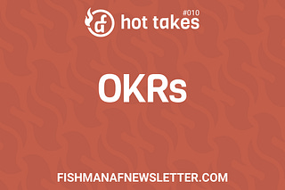 The FishmanAF Newsletter | Adam Fishman | Substack