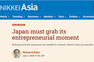 Japan Economy Watch | Richard Katz | Substack