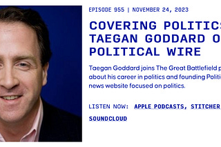 Politics Extra | Taegan Goddard | Substack
